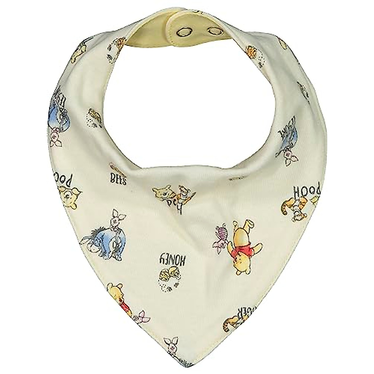 Disney Winnie the Pooh Sleep N' Play Bib Blanket and Burp Cloth 4 Piece Set 0-6 Months