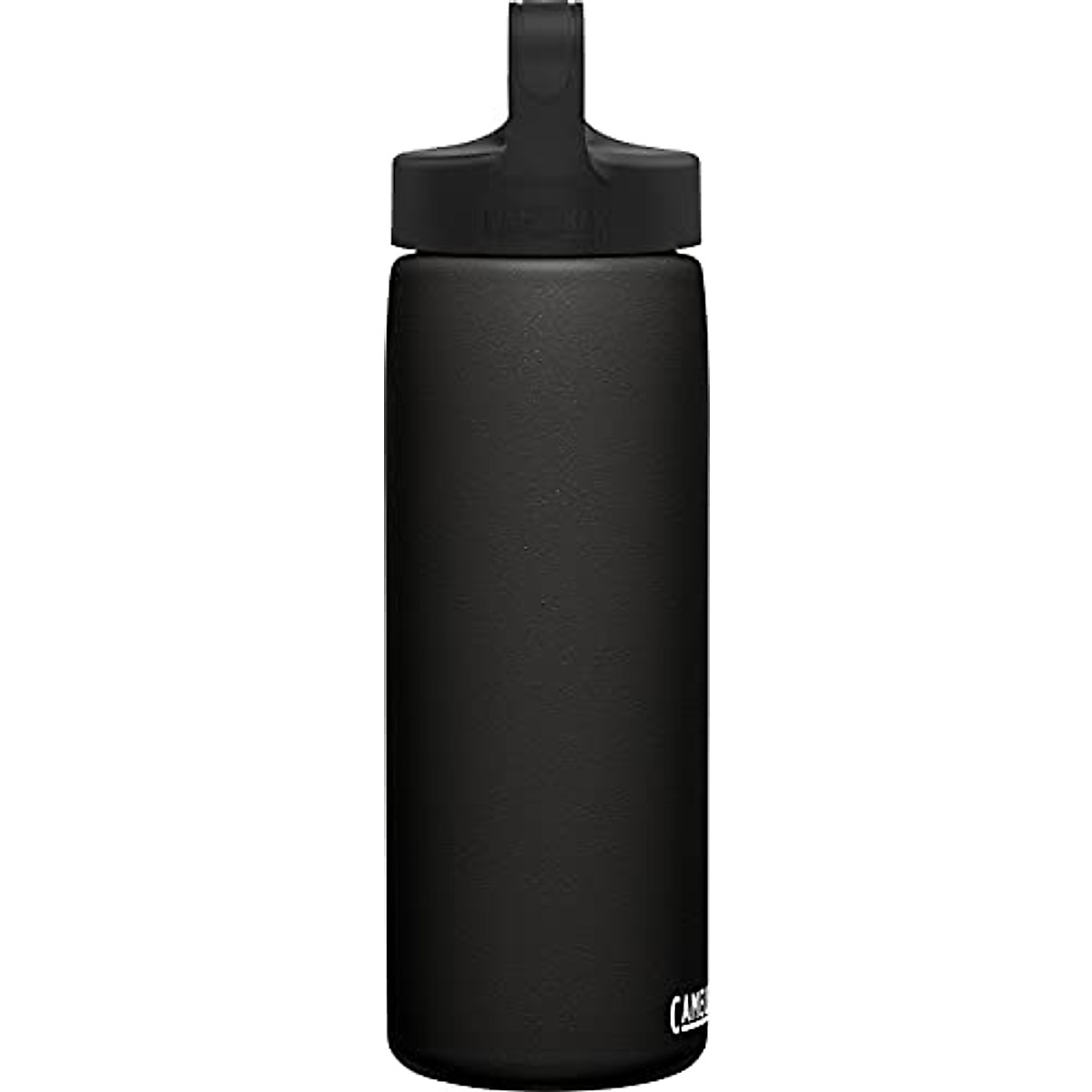 CamelBak Carry Cap Bottle - Vacuum Insulated Stainless Steel - Easy Carry, 20oz, Black