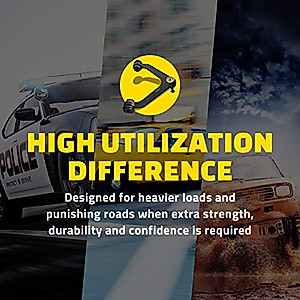 MOOG CK620054 Front Upper Suspension Control Arm and Ball Joint Assembly for Chevrolet Silverado 2500 HD