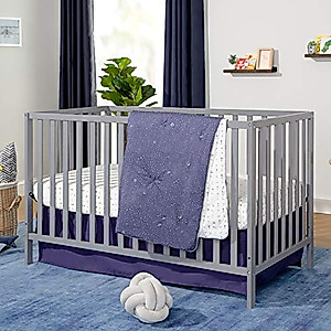 DaVinci Union 4-in-1 Convertible Crib in Grey, Greenguard Gold Certified