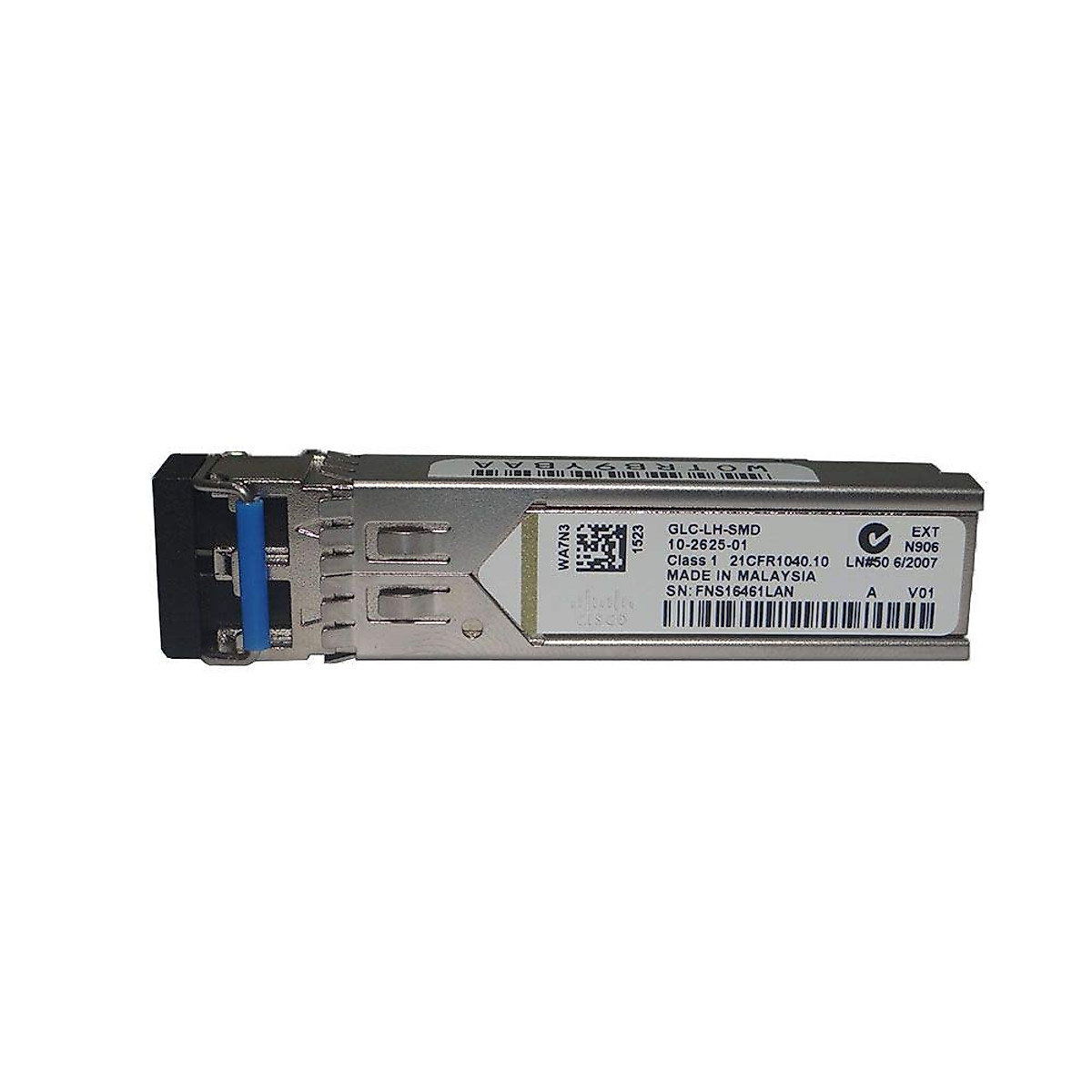 Cisco 1000BASE- LX/LH SFP Module for Gigabit Ethernet Deployments, Hot Swappable, 5-Year Standard Warranty (GLC-LH-SMD=)