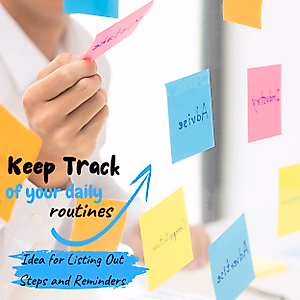 Mr. Pen- Sticky Notes, 1.5” x 2” , 36 Pads, Pastel Sticky Notes, Small Sticky Notes, Mini Sticky Notes, Sticky Notes Small, Bible Sticky Notes, Sticky Notes Mini, Little Sticky Notes, Tiny Sticky Note