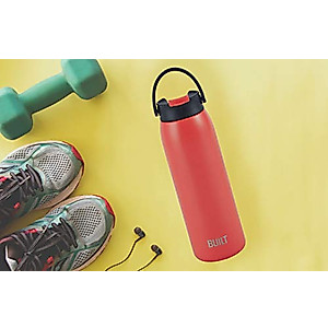 BUILT 20 Ounce Gramercy Double Wall Stainless Steel Bottle Living Coral 5253187