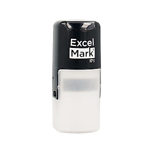 ENTERED - ExcelMark Self-Inking Rubber Stamp - A17 Red Ink