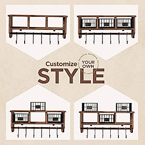 Rolanstar 3-Tier Shoe Rack Bundle Wall Mounted Coat Rack