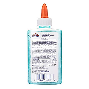 Elmer's Metallic School Glue, 5 Ounces, Teal