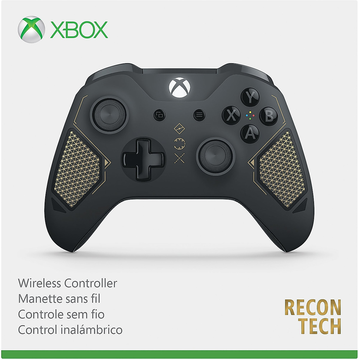 Microsoft Xbox Wireless Controller - Recon Tech Special Edition, Bluetooth, Windows Compatible, 20-inch Cord
