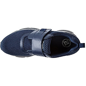 Propét Men's Stability X Strap Closure Shoes Extra Cushion Removable Insoles, Blue, 8.5