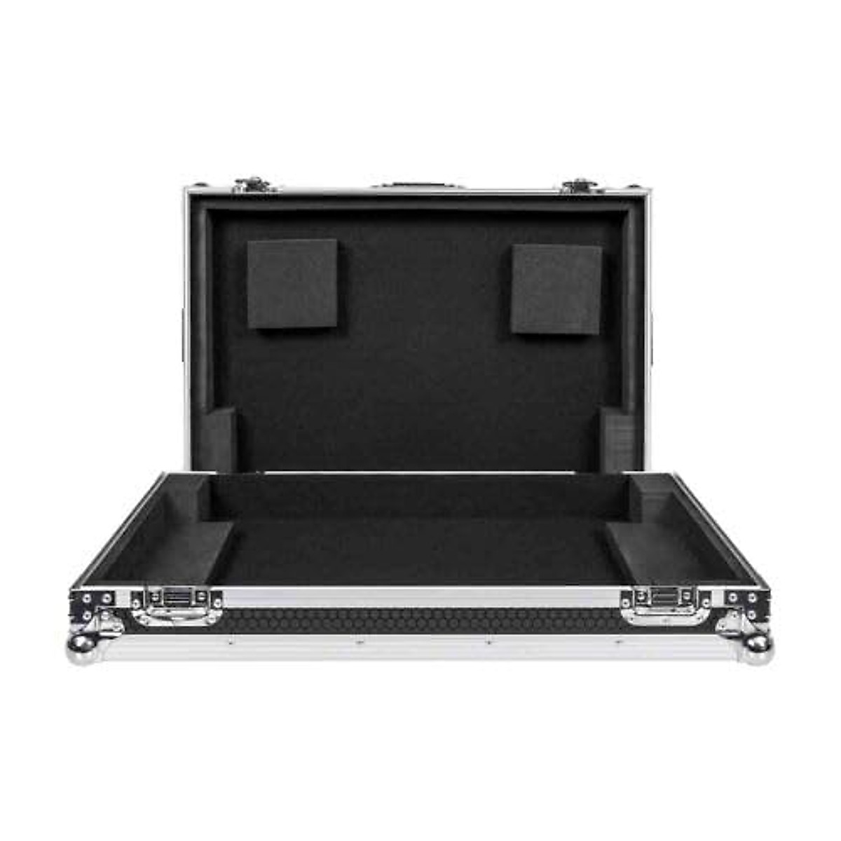 Headliner Low Profile Flight Case with Wheels, Compatible with XDJ-RX3, Black (HL10006)