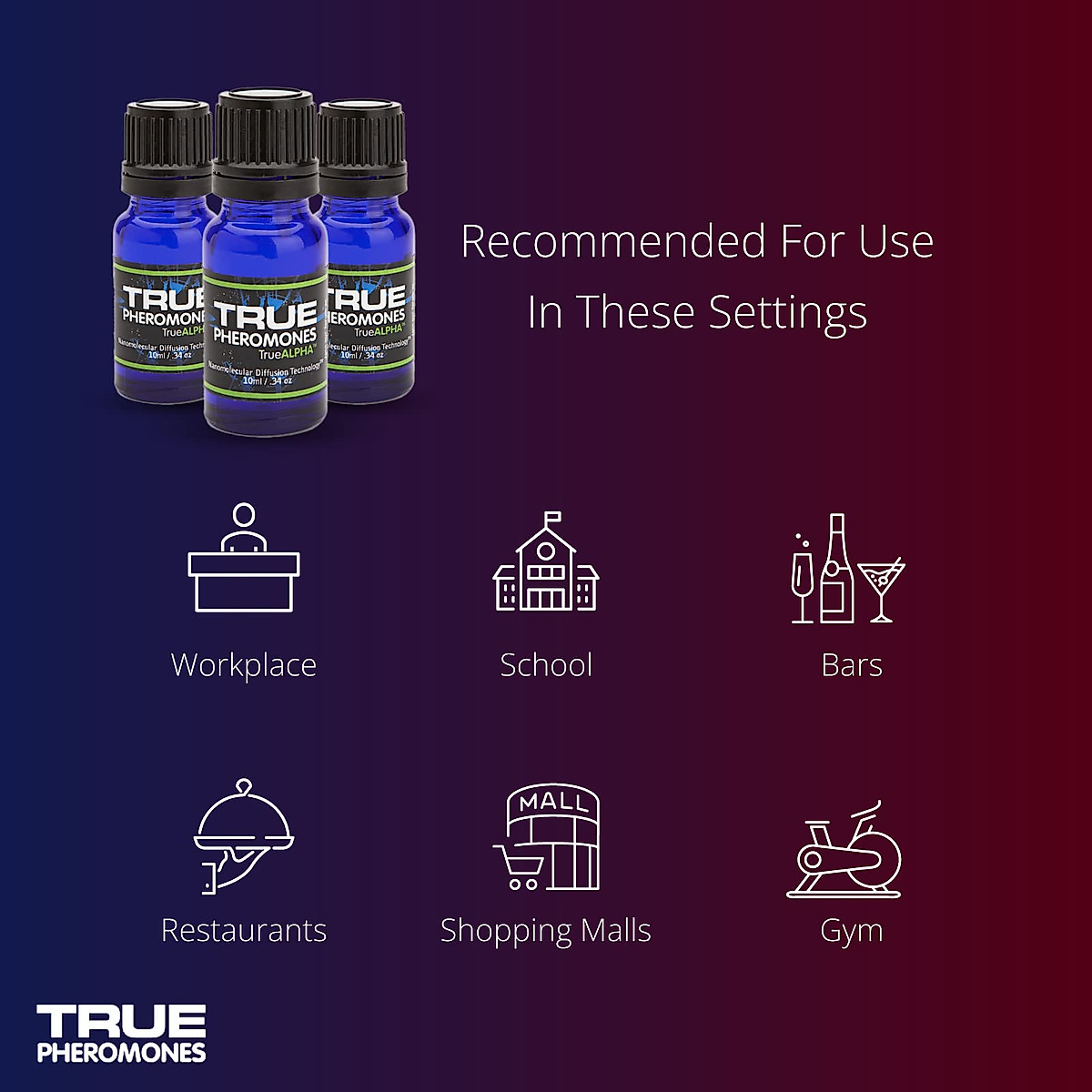 TRUE Alpha - Ultimate Oil Based Trust & Respect Pheromones For Men