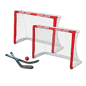 Bauer Knee Hockey Goal Set (Twin Pack), Red