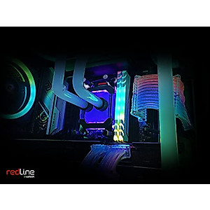 Mushkin Redline RGB White - DDR4 UDIMM - 64GB (2x32GB) 3600MHz CL-16-288-pin1.35V Desktop Ram - Non-ECC - Dual Channel - Lumina Heatsink (MLB4C360GKKP32GX2)