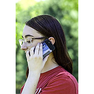 Crabby Wallet - Thin Minimalist Front Pocket Wallet - Credit Card Holder - Small Travel Wallets -  Compact Wallets For Men and Women -  Carry Cards, Cash, Phone, Keys- Secure Canvas Wallet - Scipio