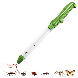 TAISHAN Handheld Vacuum Bug Insect Traps Spider Catcher Eco-Friendly Catch with LED Flashlight Catcher with USB Recharger Household Catch Insect Sucking Electronic Catcher,Pest,Beetle Roach