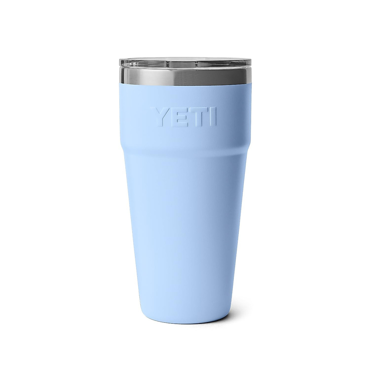 YETI Rambler 30 oz Stackable Tumbler, Stainless Steel, Vacuum Insulated with MagSlider Lid, Big Sky Blue
