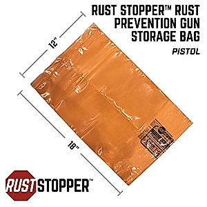 Otis Technology 3pk Pistol- Rust Stopper Rust Prevention Storage Bag, one Size