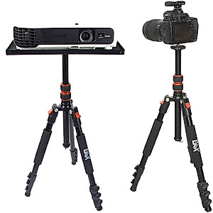 GEX 59" Mannequin Tripod Multifunction Stand Canvas Block Training Doll Manikin Head Wig Stand for Cosmetology Hairdressing (Black)