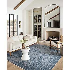 Loloi II Vance Collection VAN-01 Denim / Dove, Traditional 9'-6" x 13'-1" Area Rug