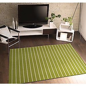 Garland Rug Avery Collection Area Rug, 5' x 7' 5", Grasshopper Green