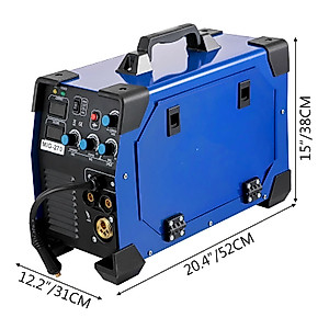 QYTEC Welding Machine MIG MMA TIG 3 in 1 Mig Welder Welding Machine 270A MIG MMA Welder Combo Automatic Welding Machine