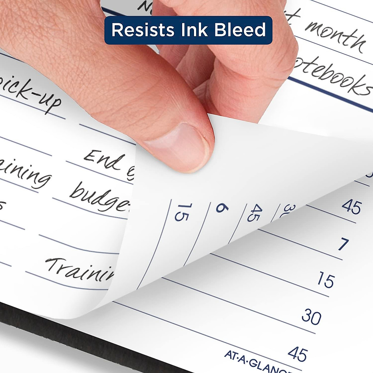 AT-A-GLANCE 2024 Daily Planner, DayMinder, Quarter-Hourly Appointment Book, 5" x 8", Small, Black (G1000024)