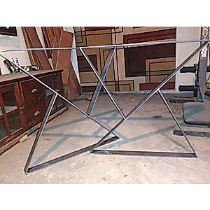 Coffee Table Metal Legs,Industrial Style Table Legs,Custom Sizes,Handmade In U.S.