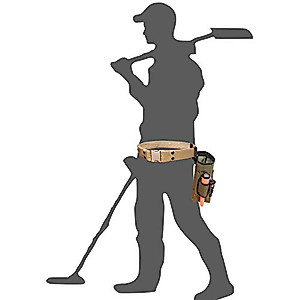 Pointer Metal Detector Find Bag Detecting Digger Tools Bag Waist Pack Pouch for PinPointer Garrett Xp ProPointer (Green)