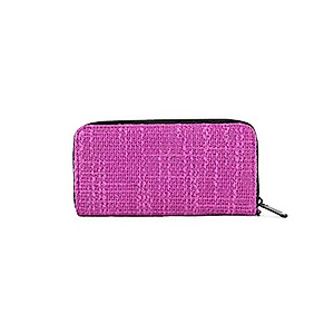 DIME BAGS Wristlet Wallet - RFID-Blocking Carrying Case with Secure Zipper and Wristlet Loop (Magenta)