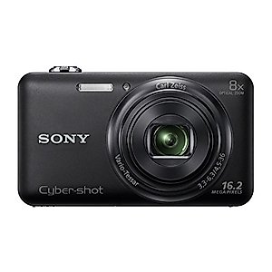 Sony DSC-WX80/B 16.2 MP Digital Camera with 2.7-Inch LCD (Black) (OLD MODEL)