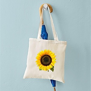 CafePress Sunflower Tote Bag Canvas Tote Shopping Bag