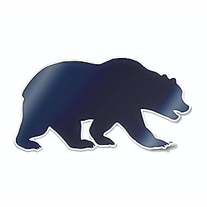 University of California Berkeley Sticker Golden Bears Walking Blue Bear Logo Car Decal Heavy-Duty Officially Licensed NCAA Vinyl for Bumpers, Window, Laptops, or Coolers