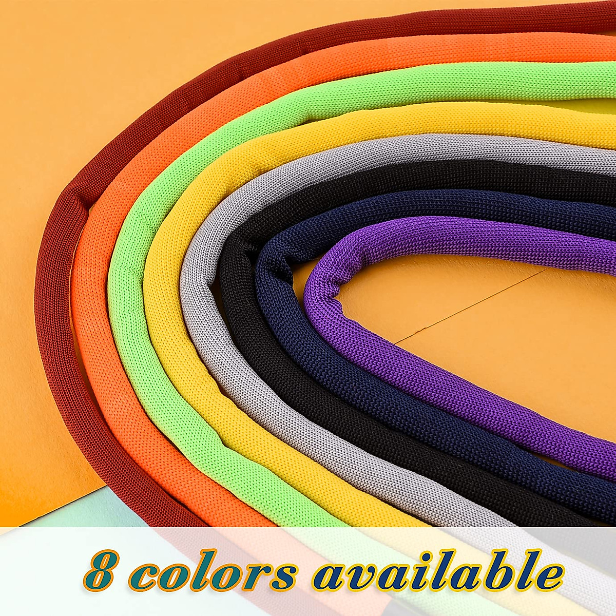 WXJ13 8 Pieces Floating Sunglass Strap Adjustable Sunglasses Straps Glasses Float Adjustable Eyewear Retainer Safety Outdoor Eyeglass Rope for Sport Swimming Men Women, 8 Color