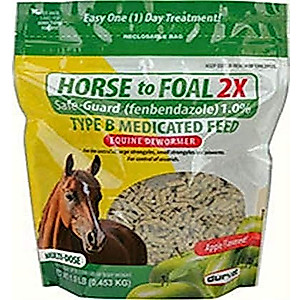 Durvet/Equine 699758 1 lb Horse to Foal 2X Safe-Guard Dewormer