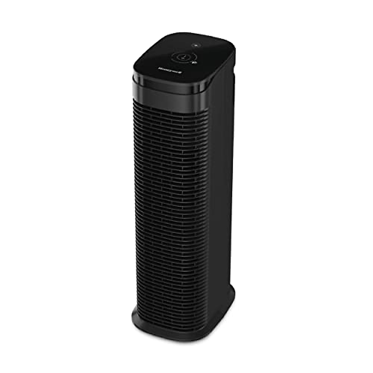 Honeywell AllergenPlus Series Compact HEPA Air Purifier Tower, Allergen Reducer for Large Rooms (200 sq ft), Black - Wildfire/Smoke, Pollen, Pollen, Pet Dander & Dust Air Purifier, HPA175