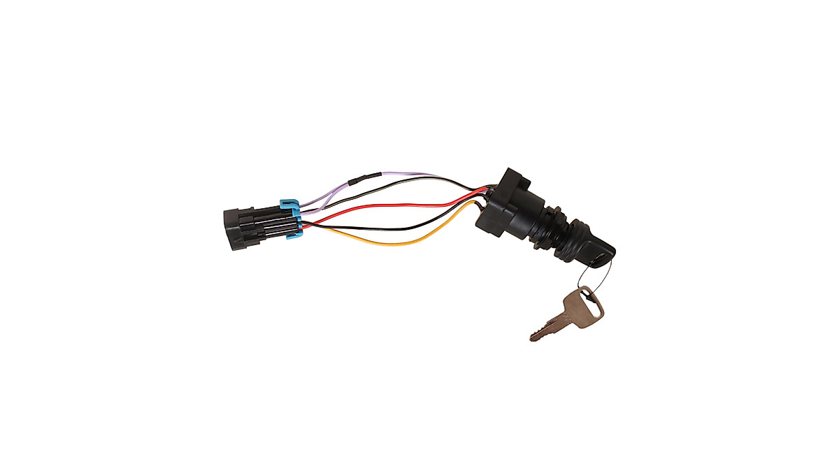 Boat Engine Ignition Key Switch 3-Position Mercury Marine Part