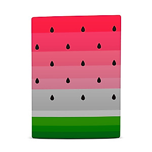 Head Case Designs Officially Licensed Haroulita Watermelon Art Mix Vinyl Faceplate Sticker Gaming Skin Decal Cover Compatible With Sony PlayStation 5 PS5 Digital Edition Console