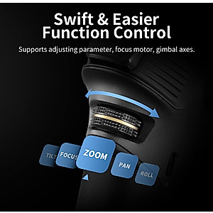 ZHIYUN Weebill 3S Gimbal Stabilizer for DSLR and Mirrorless Camera Canon/Nikon/Sony/Panasonic/Fujifilm,Fill Light,Native Vertical Shooting