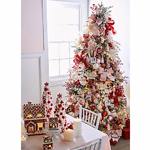 Raz Imports Ribbon 2023 4" X 10 Yards Pink Velvet Wired Ribbon