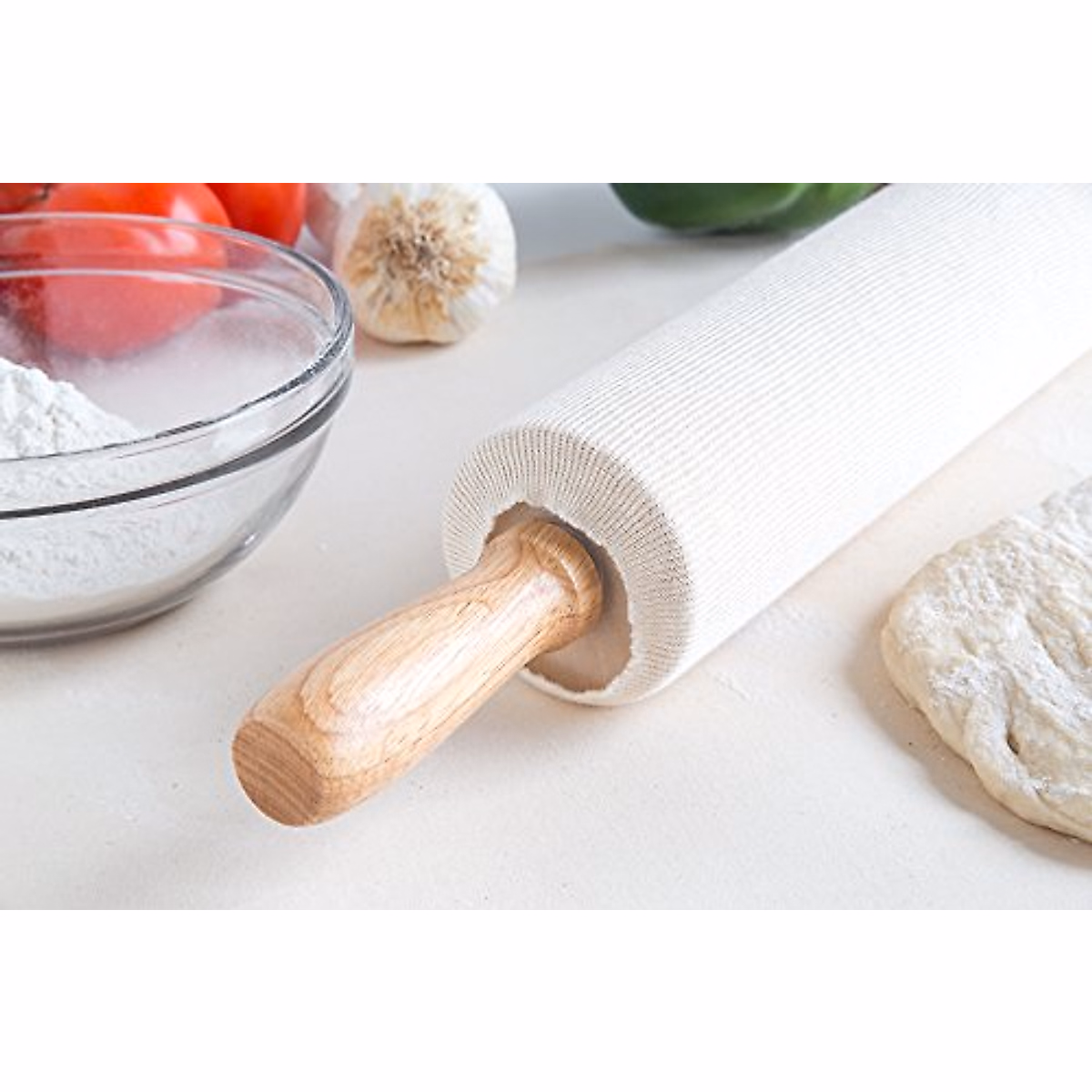Fox Run Rolling Pin Covers, Cotton, Set of 2
