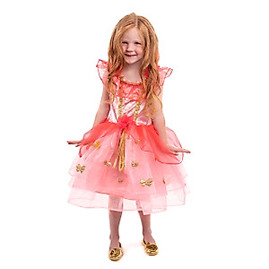 Little Adventures Butterfly Fairy Dress Up Costume (Medium (Age 3-5)) - Machine Washable Child Pretend Play and Party Dress (wings sold separately)