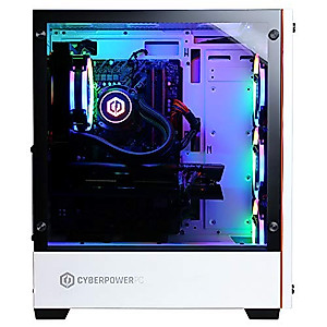 CYBERPOWERPC Gamer Supreme Liquid Cool Gaming PC, AMD Ryzen 9 5900X 3.7GHz, AMD Radeon RX 6700 XT 12GB, 32GB DDR4, 1TB NVMe SSD, 2TB HDD, WiFi Ready & Windows 10 Home (SLC8312A, White)