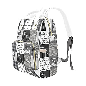 Lineman Patchwork Diaper Bags with Name Waterproof Mummy Backpack Nappy Nursing Baby Bags Gifts Tote Bag for Women