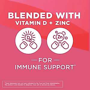 Rephresh Cranberry Urinary Tract Health Plus Immune Supplement, Blended with Vitamin D + Zinc - 50 Count