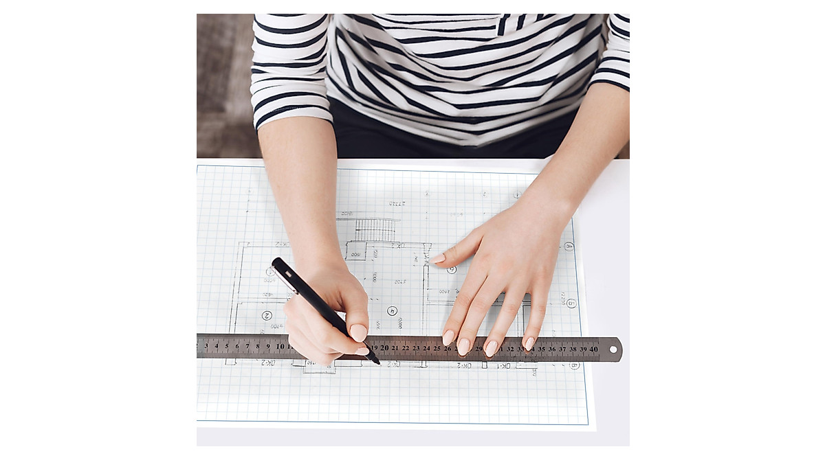 Next Day Labels 11x17 Blueprint & Graph Paper for Architects & Engineers