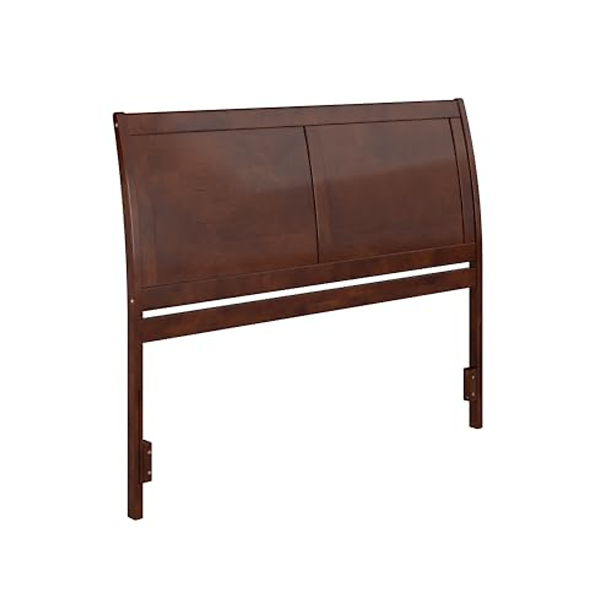 AFI Portland Queen Size Headboard with Attachable Charger in Walnut