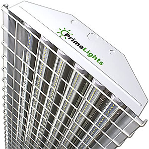 PrimeLights LED HighBay W/Protective Steel Wire Guard Mesh Cover Shatter Proof Shop Warehouse Light Fixture 17,100 Lumens