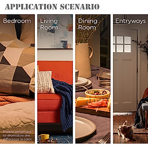 T10 LED Light Bulb 11.8inch E26 Base Matt Opal Porcelain Warm White 2700K Dimmable Edison 6W Led Tubular Bulb,500LM,60 Watt Equivalent,Outside Frosted Glass,for Cabinet Display Cabinet etc,4 Pack.