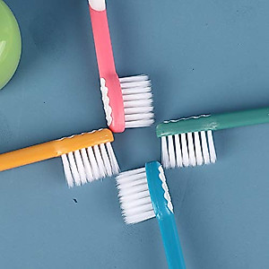 ESFOTO Toddler Toothbrush Age 2-4 Kids Toothbrushes Set Extra Soft Manual Childrens Toothbrush for Kids Boys Girls Child 2-5 Years 4 Pack