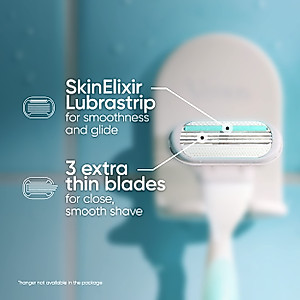 Gillette Venus Smooth Sensitive Women's Razor Blades - 4 Refills