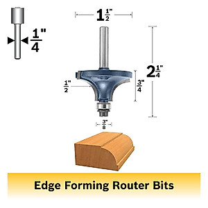 Bosch 85497M 1/2 In. x 11/16 In. Carbide Tipped Beading Bit